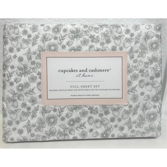 cupcakes & cashmere | Bedding | Cupcakes Cashmere Sheet Set ...